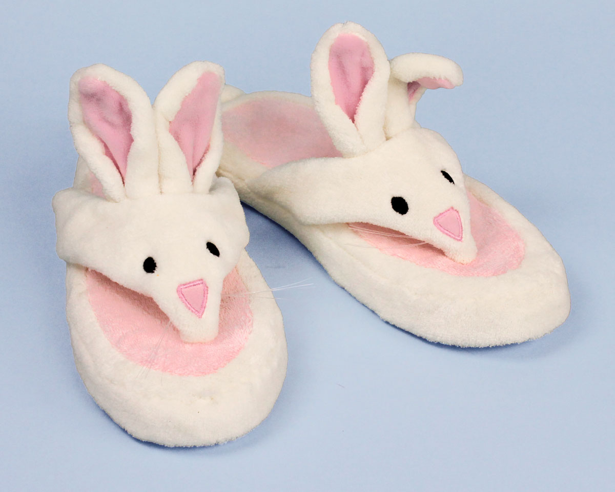 Bunny Slippers | Classic Bunny Slippers | Fuzzy Bunny Slippers ...