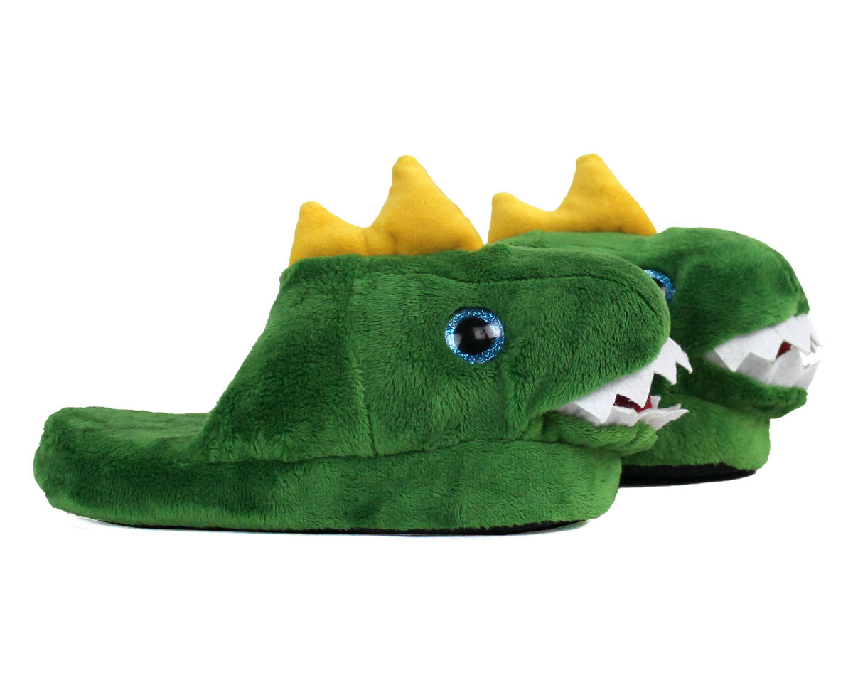 Dinosaur Slippers | Godzilla Slippers | Dino Slippers – BunnySlippers.com