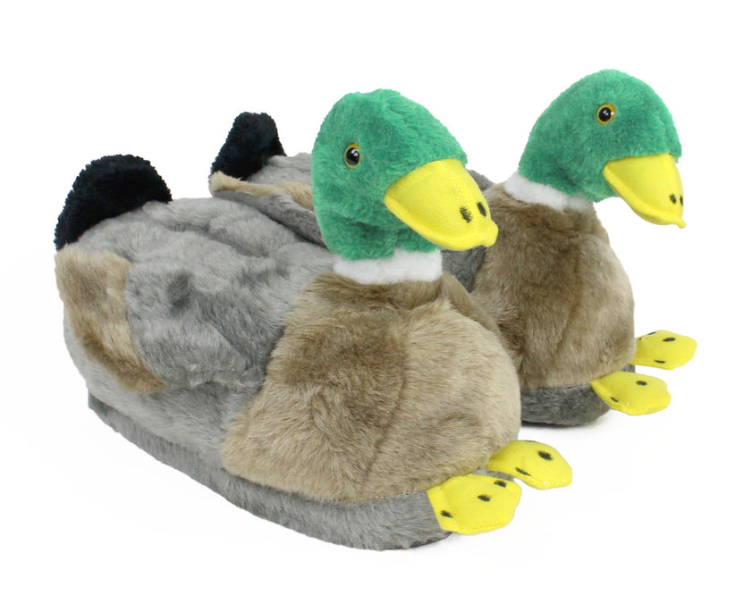 Duck Slippers - Fuzzy Duck Slippers - Ducky Slippers – BunnySlippers.com