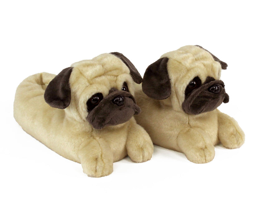 Pug Slippers | Pug Dog Slippers – BunnySlippers.com