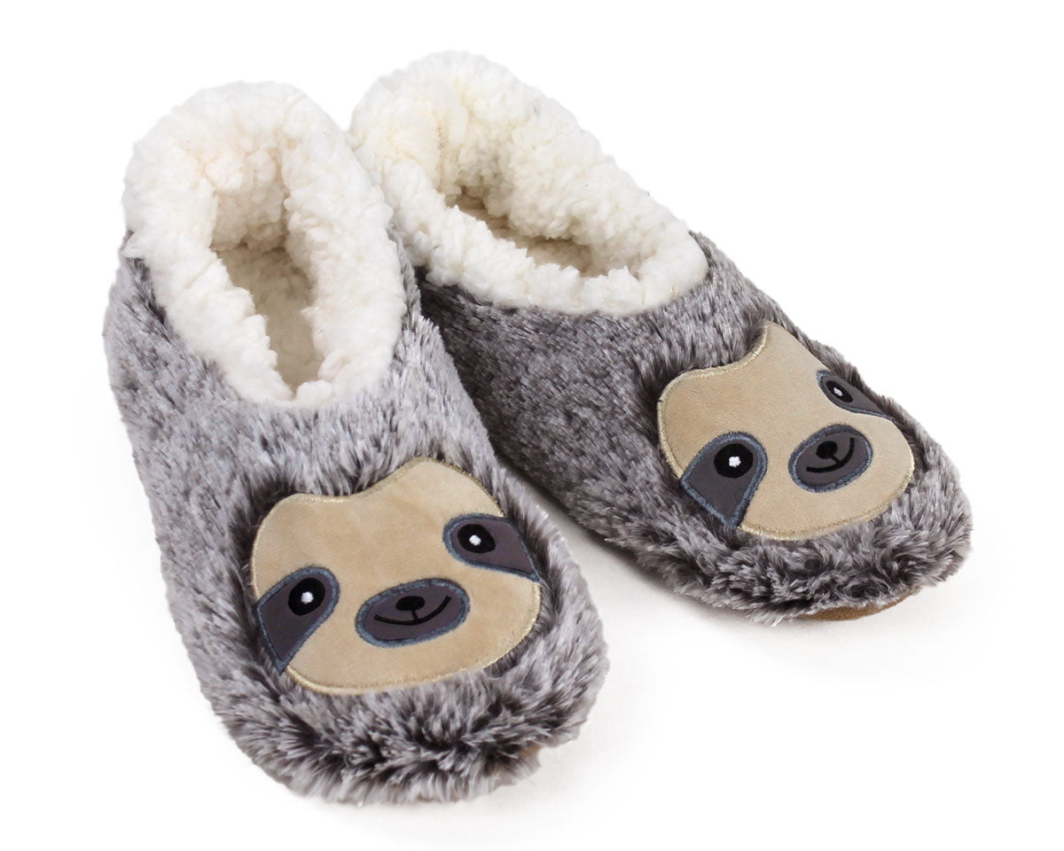 Sloth Sock Slippers | Plush Sloth Bootie Slippers – BunnySlippers.com