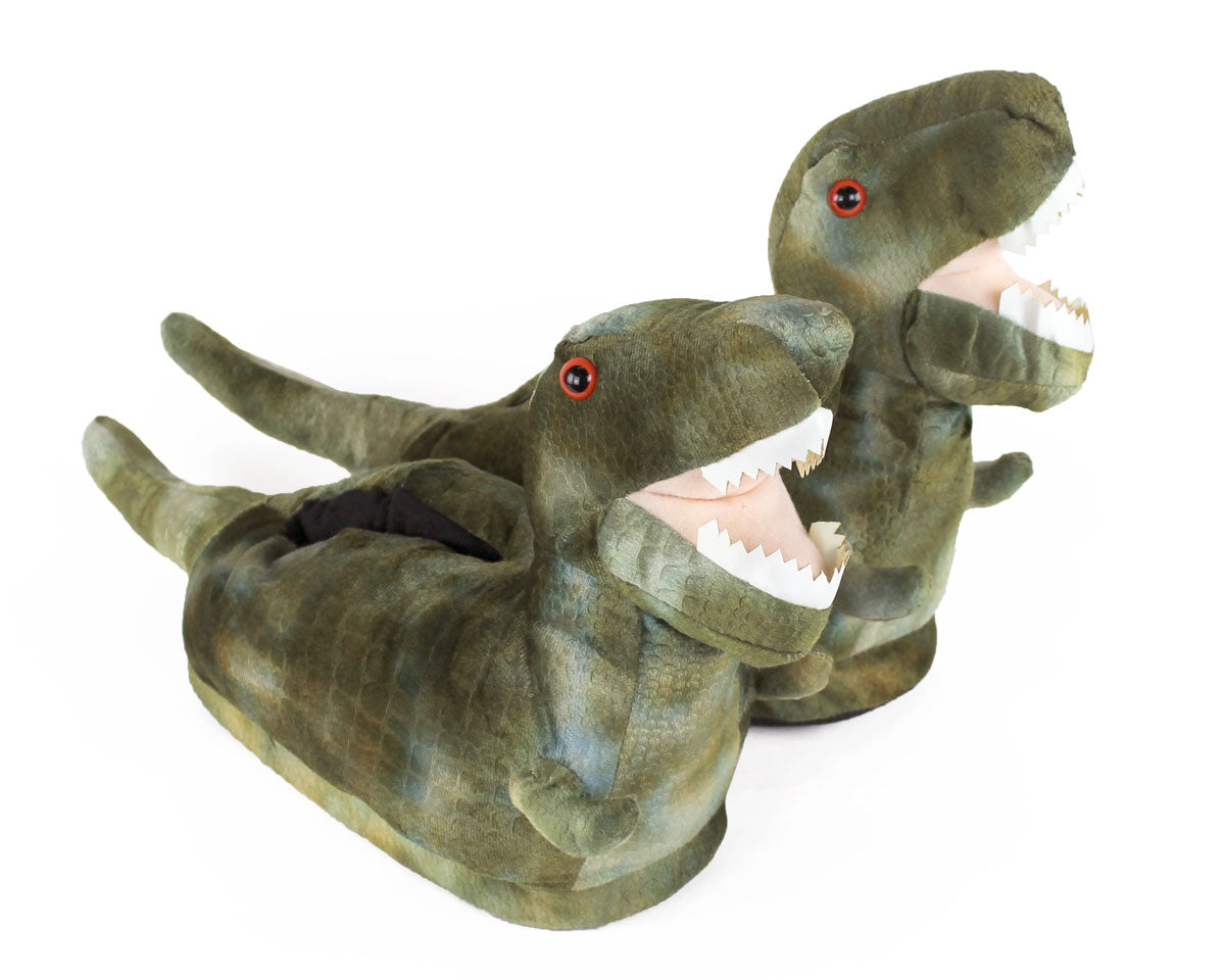 T-Rex Slippers | Dinosaur Slippers | Tyrannosaurs Rex Slippers ...