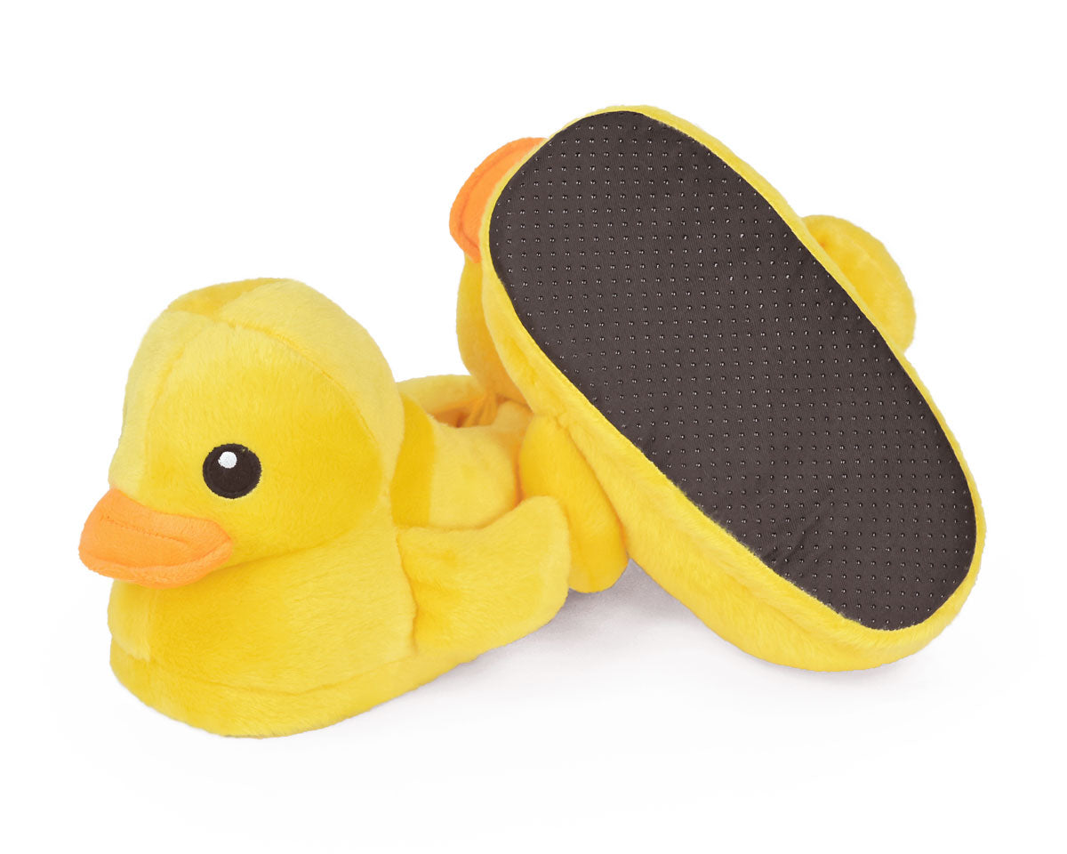Duck Slippers - Fuzzy Duck Slippers - Ducky Slippers – BunnySlippers.com